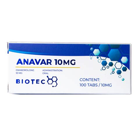 Anavar 10 Biotec Labs
