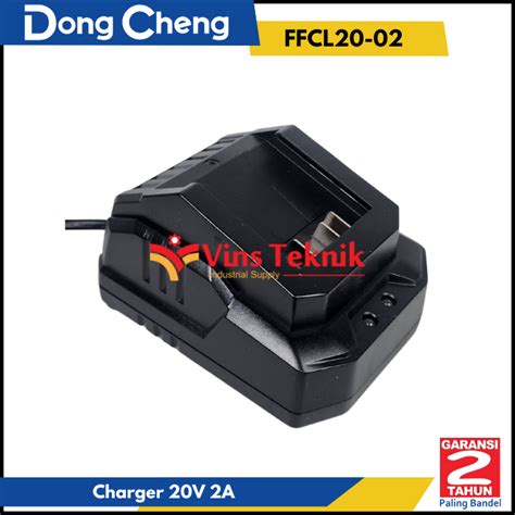 Dongcheng Ffcl20 02 Charger Battery Charger Cordless 20v 2a
