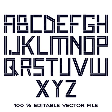 Premium Vector Crystal Texture Font Vector Alphabet With Latin Letters Mosaic Font