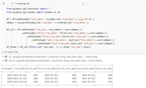 Data Dataengineering Pyspark Sql Databrciks Python Window