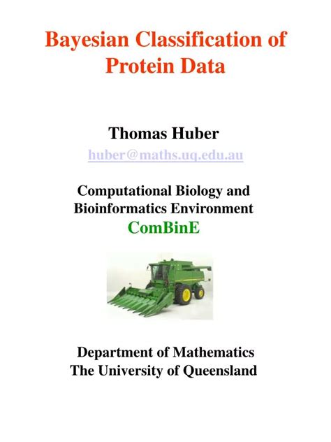 Ppt Bayesian Classification Of Protein Data Powerpoint Presentation