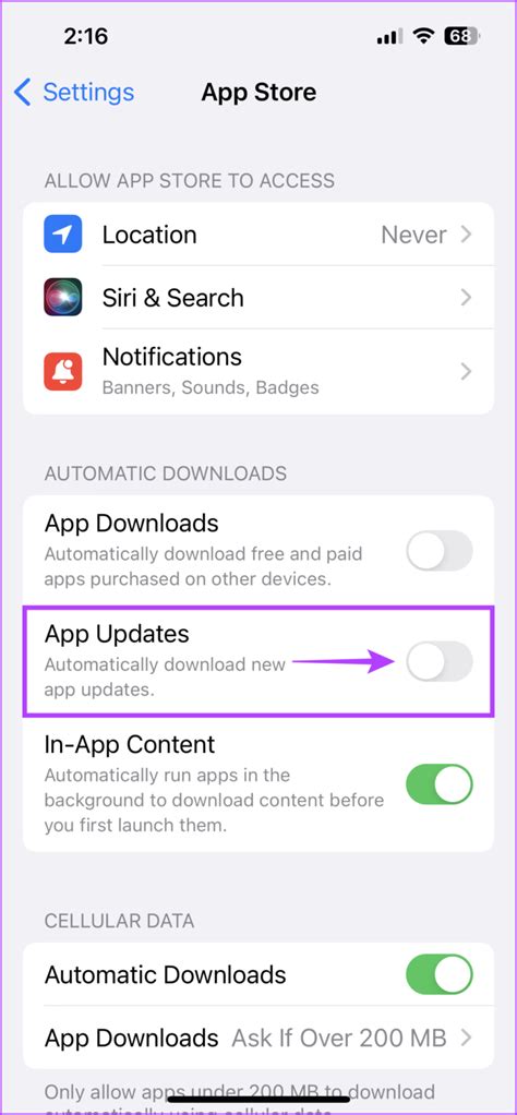 how to disable automatic app updates on android and ios guiding tech