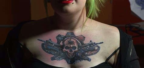 Watch Gears Of War Tattoos Get Remastered Gamespot