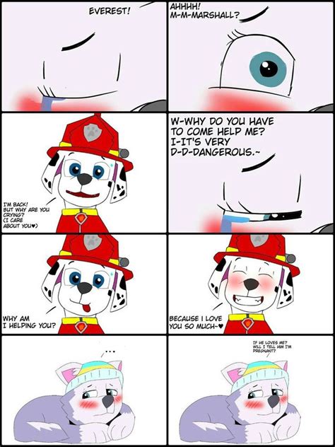 Paw Patrol Comic I Love You By Phuriphat05327 On Deviantart Paw Art