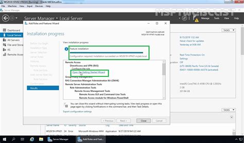Configure Sstp Vpn With Self Signed Certificate On Windows Server 2019