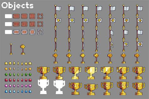 Free Simple Platformer Game Kit Pixel Art