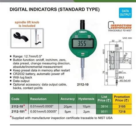 Panel Mount Digital Dial Indicator At Piece In Mumbai ID