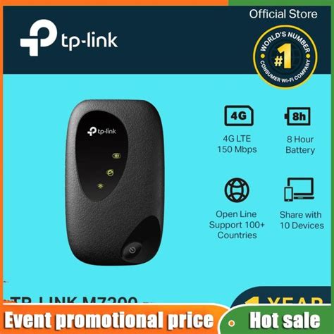 Tp Link M G Lte Mobile Wi Fi Pocket Wifi Open Line Travel Wifi Tp Link Tplink Lazada Ph