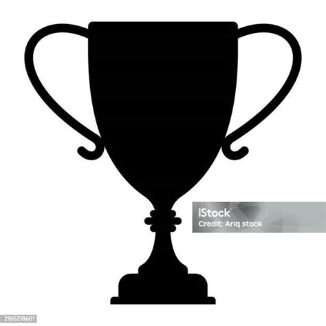 트로피 표시 아이콘입니다 트로피 컵 챔피언 컵 우승자 트로피 상 트로피 컵의 블랙 실루엣 벡터 일러스트 레이 션 1위에 대한 스톡 벡터 아트 및 기타 이미지 Istock