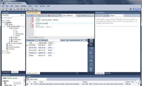 Cómo seleccionar registros en la base de datos MySQL Solvetic