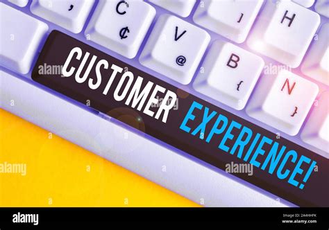 Handwriting Text Customer Experience Conceptual Photo Product Of Interaction Between