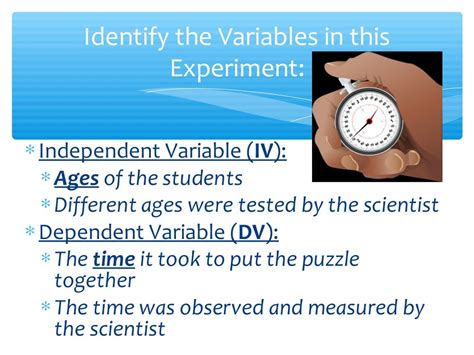 Scientific Method And Variables