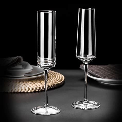 Crystal Champagne Glasses Goblet Glass Cup Set Drinking Glasses Cups Red Wine Glass Bar Hotel