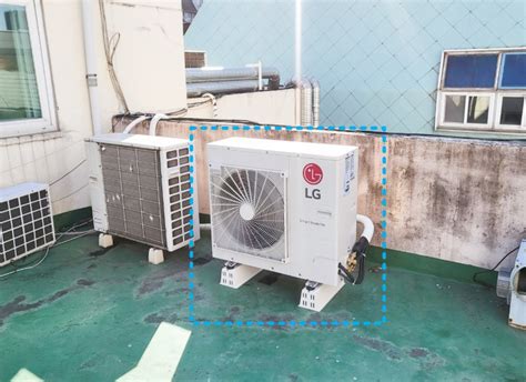 Lg 천장형 에어컨 냉난방기 25평 블랙 설치 사례 냉·난방기 시스템 에어컨 전문 주아이티글로벌