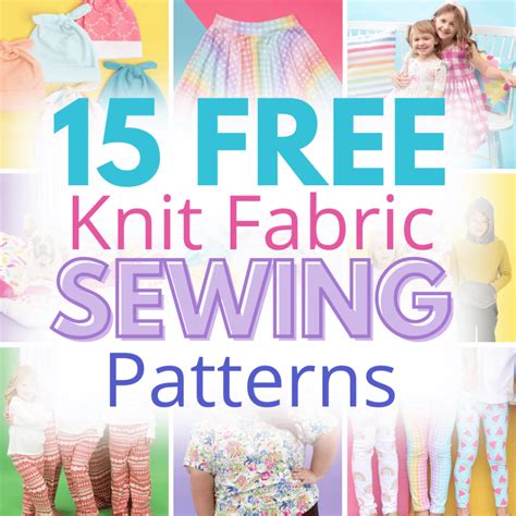Patterns For Knit Fabrics Stretch Make Yourself Comfortable Sewing