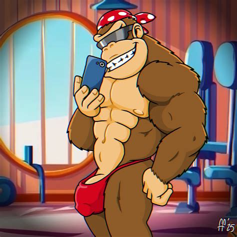 Rule 34 2025 Abs Anthro Ape Biped Brown Body Brown Fur Bulge Cellphone Chromatic Aberration