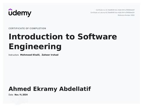 Ahmed Ekramy On Linkedin Softwareengineering Udemy Continuouslearning Softwaredevelopment