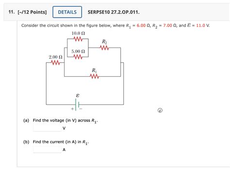 Solved Consider The Circuit Shown In The Figure Below Where Chegg