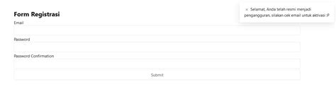 ☃ Yanto ☃ Membuat Form Registrasi Menggunakan Laravel