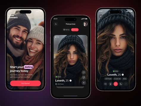 Dating Mobile Application Ui Design By Sheikh Raihan On Dribbble