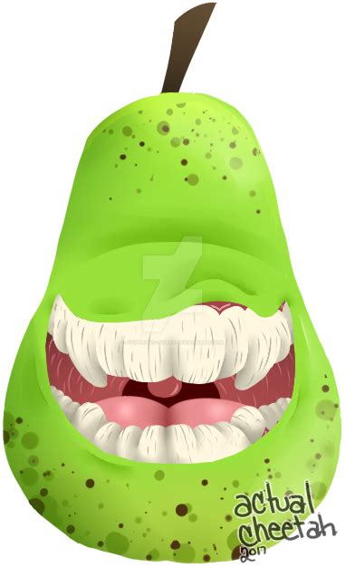 Biting Pear Of Salamanca By Synthetic Stars On Deviantart