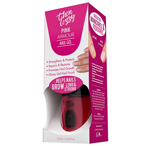 Thin Lizzy Pink Armour Nail Gel 13 3ml Discount Chemist
