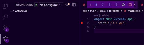 Debugger For Scala In Vscode · Issue 1058 · Scalametametals · Github
