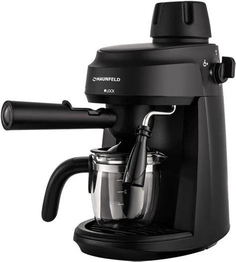 Кофемашина Maunfeld MF-733BK рожкового типа купить на OZON по низкой ...