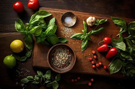 Premium Photo Culinary Creation Food Background