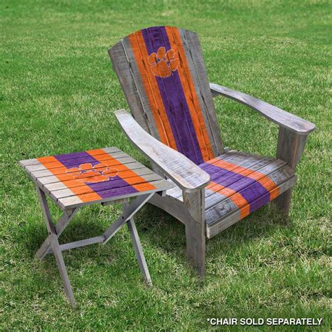 Imperial Clemson University Adirondack Folding Table