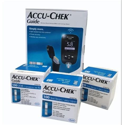 50mg Accu Chek Guide Test Strip Number Of Strips 50 Strips At Rs 1375