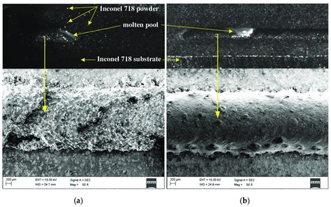 Surface Morphologies Of The Molten Pool And Single Pass Cladding