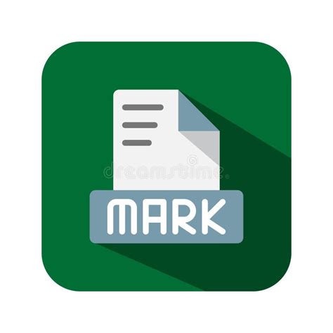 Markdown Text File Flat Icons Symbol Document Files Format Extension Can Be Used For Websites
