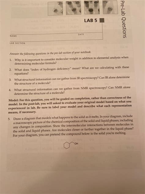 solved lab 5 pre lab questions name lab section answer the