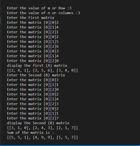 Python 2d Array Tpoint Tech