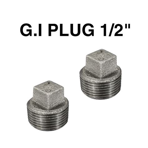 Gi Pipe Fittings Galvanized 12 For Plumbing Works Shopee Philippines