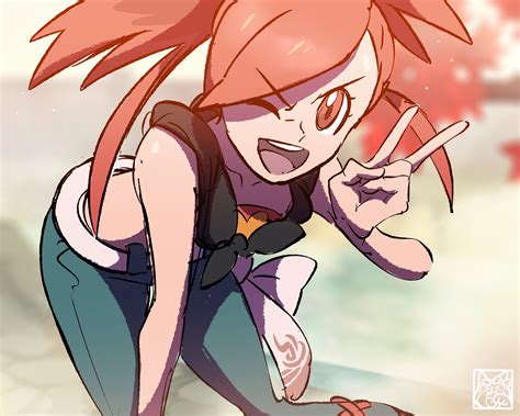 Flannery Pokemon And 1 More Drawn By Kyonart Danbooru