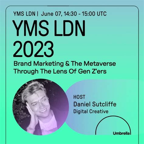 Ymsldn2023 Daniel Sutcliffe