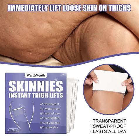 Thigh Lift Tape Lifts Thigh Cellulite And Loose Skin Smoothes Wrinkles