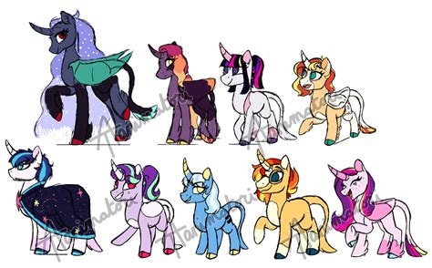 Mlp Alternate Universe Sister Swap By Jesterday00 On Deviantart