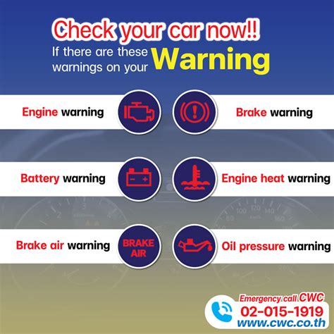Console Signal Alert Check The Car Immediately บริษัท คาร์เวิลด์