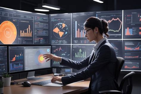 Premium Photo Business Analytics To Software Unleashing Data Visualization Automation On Your