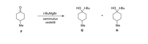 1c ﻿compound F Was Reacted With Tert Butylmagnesium