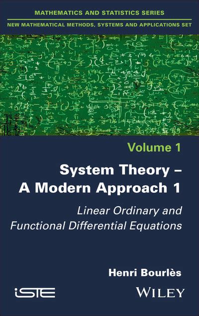 4 Systems With Differential Equations And Difference Equations System Theory A Modern