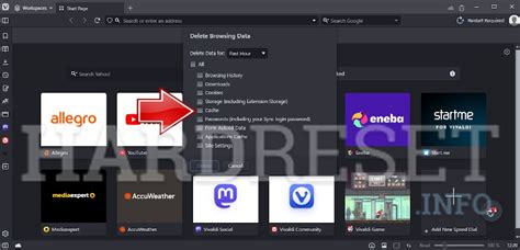 How To Clear Cache In Vivaldi Browser HardReset Info