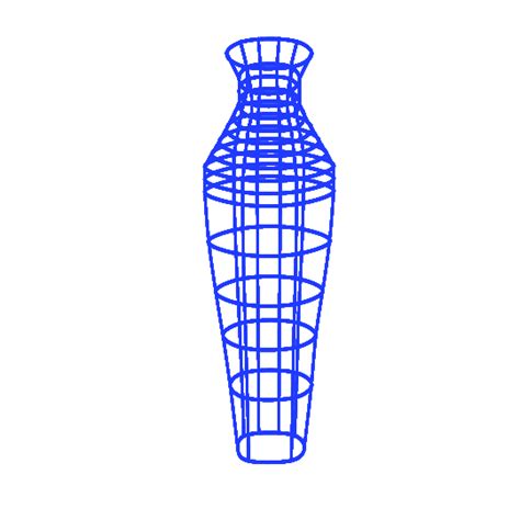 3d Vase Mesh Design Using Cubic Trigonometric B Spline Curves Download Scientific Diagram