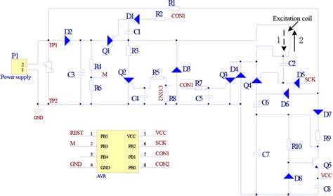 Circuit Schematic Of The Normal Control Module Download Scientific Diagram