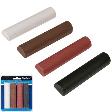 Bluespot Polishing Buffing Compound Bar Set Metal Brass Gold Stainless Steel Ebay