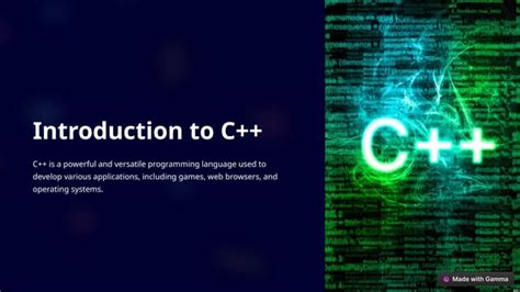 introduction to c programming language ppt