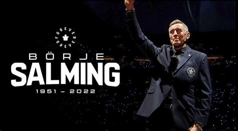 Legendary Toronto Maple Leafs Hall Of Famer Börje Salming Has Died Toronto Times